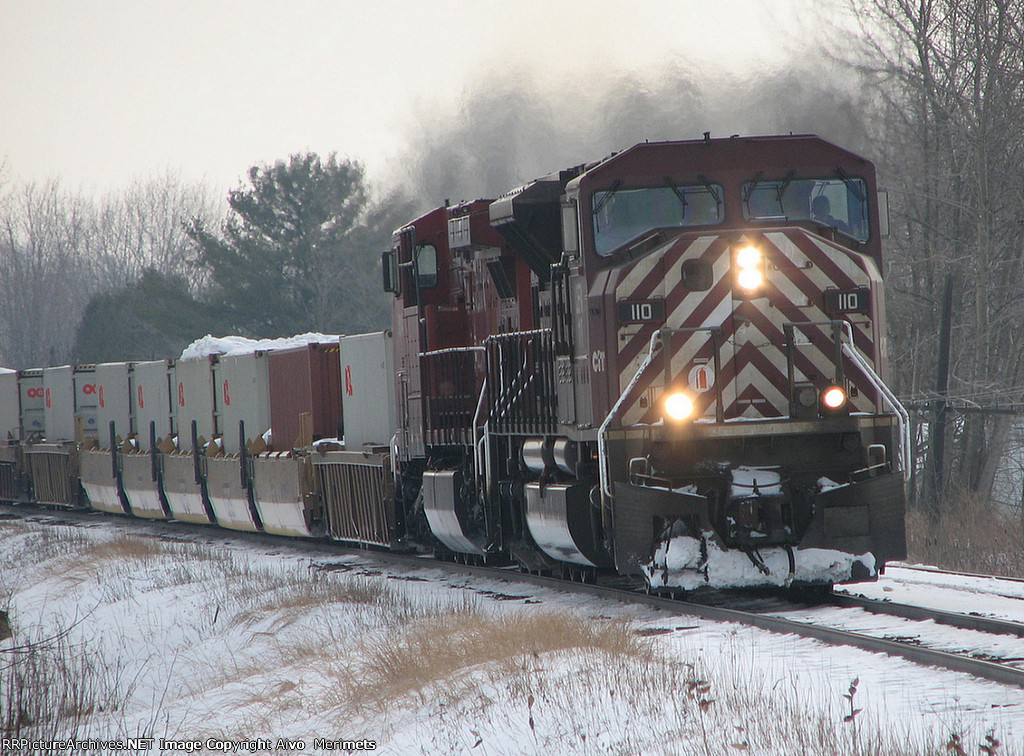 CEFX 110 west at Spicer